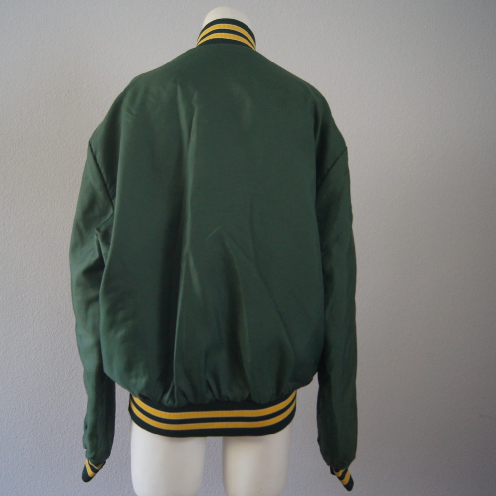 Vintage High School Bomber Jacket Nylon Made In Usa H… - Gem